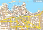 Interactieve kaart van Chania | OrangeSmile.com