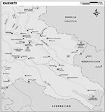 Карта городов Грузии с возможностью скачать и распечатать - OrangeSmile.com