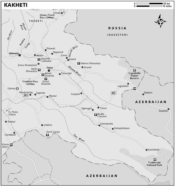 Подробные карты Кахети | Детальные печатные карты Кахети высокого ...