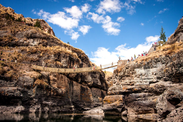 Keshwa Chaca Bridge | Series 'Most dangerous bridges' | OrangeSmile.com